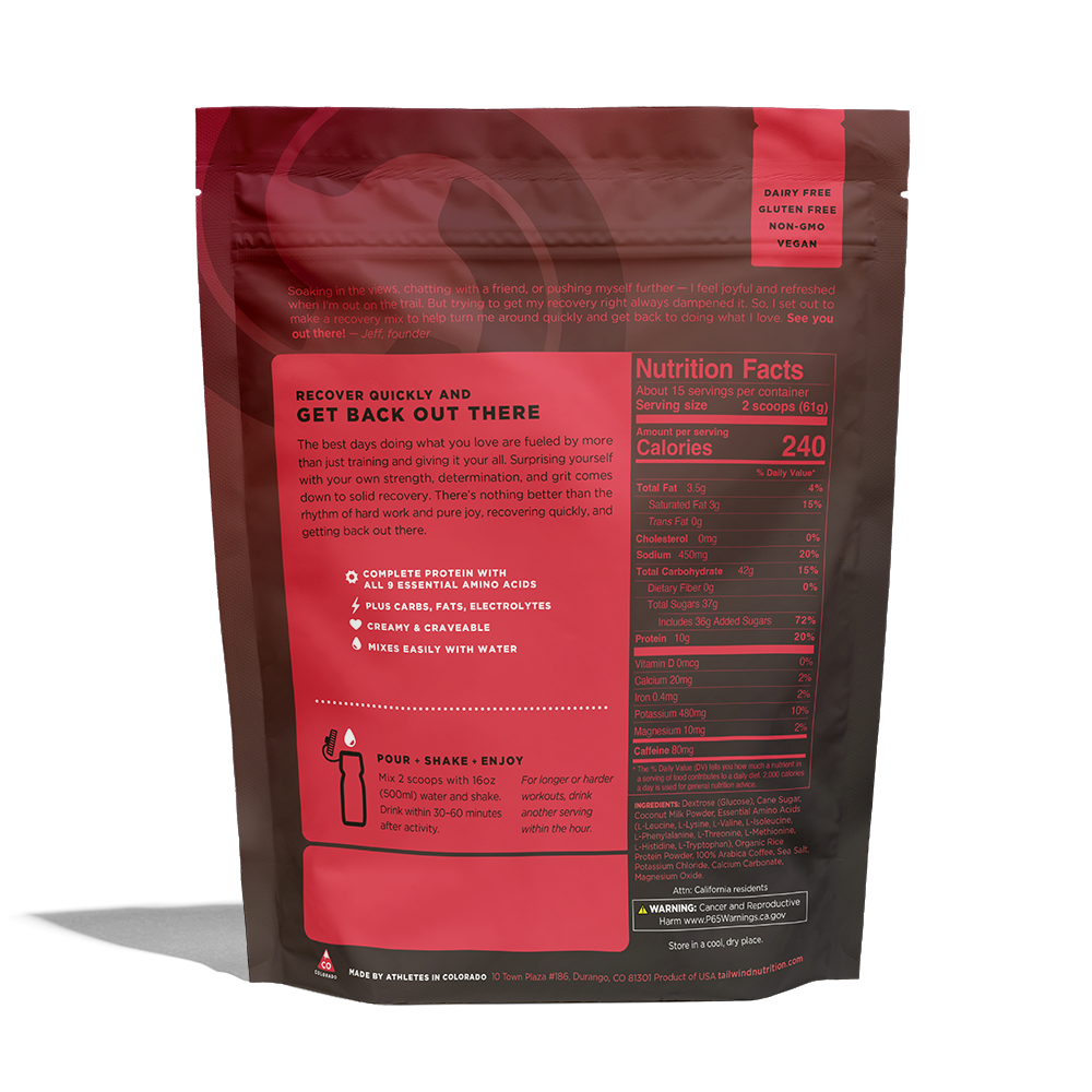 Recovery Drink | Recovery Drink Based On Complete Protein – Tailwind ...